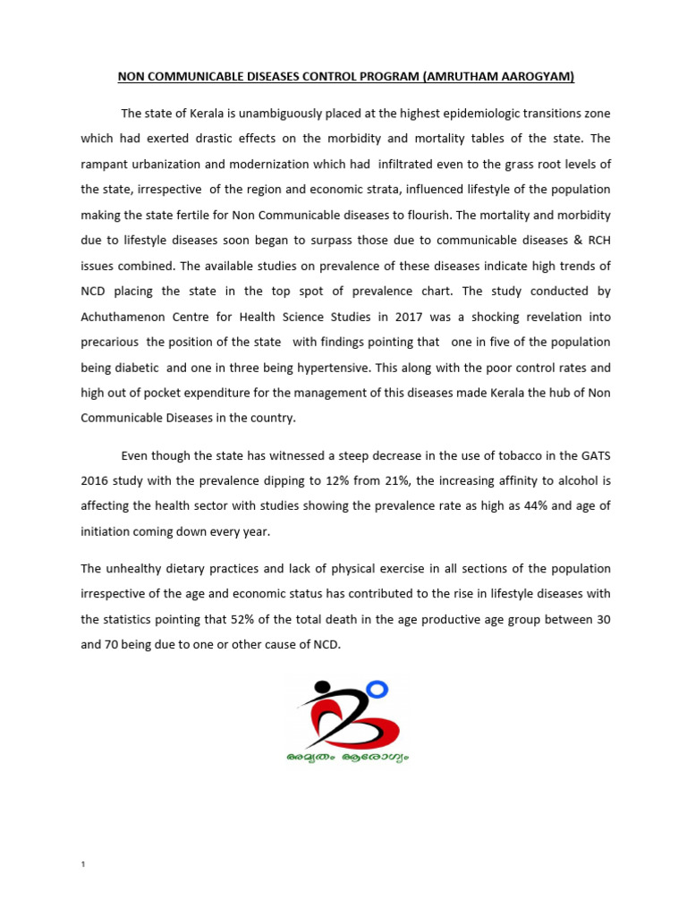 NCD English Note Latest January 2020 | PDF | Chronic Obstructive ...