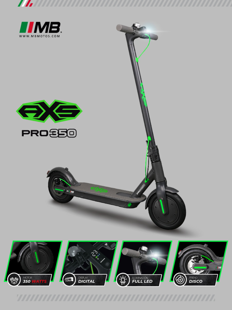 Ficha Tecnica Ax Pro 350 | PDF