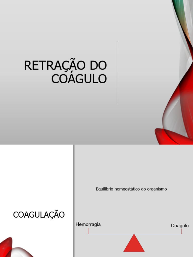 12 Aula prática - Retração do coágulo_1 | PDF | Coagulação | Fisiologia