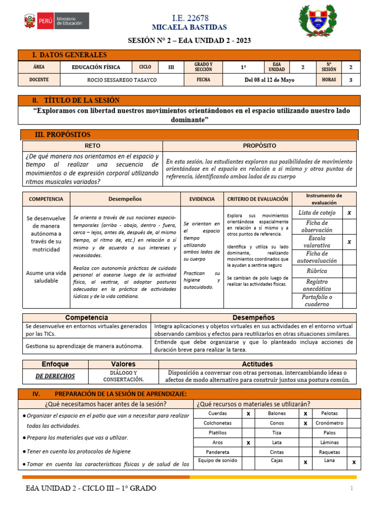 Sesion 2 Eda 2 | PDF | Evaluación