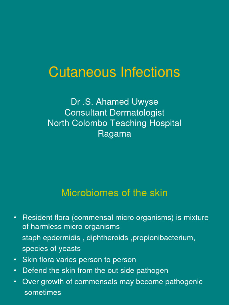Cutaneous Infections | PDF | Candidiasis | Diseases And Disorders