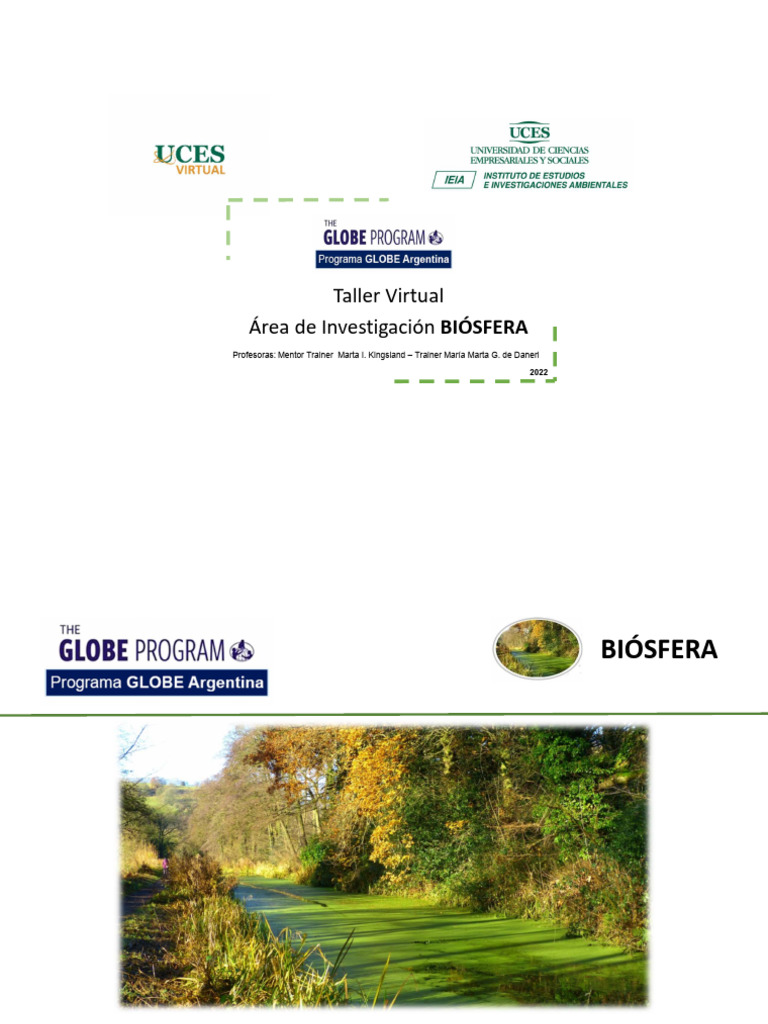 Introduccion A La Biosfera | PDF