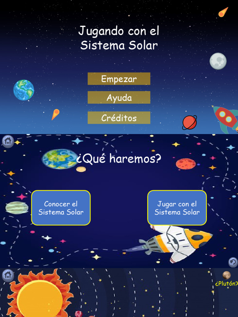 Jugando Con El Sistema Solar-1 | Descargar gratis PDF | Sistema solar ...