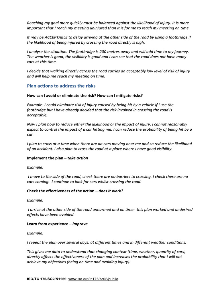 5958 Risk Based Thinking in ISO 9001 2015 Paper | PDF