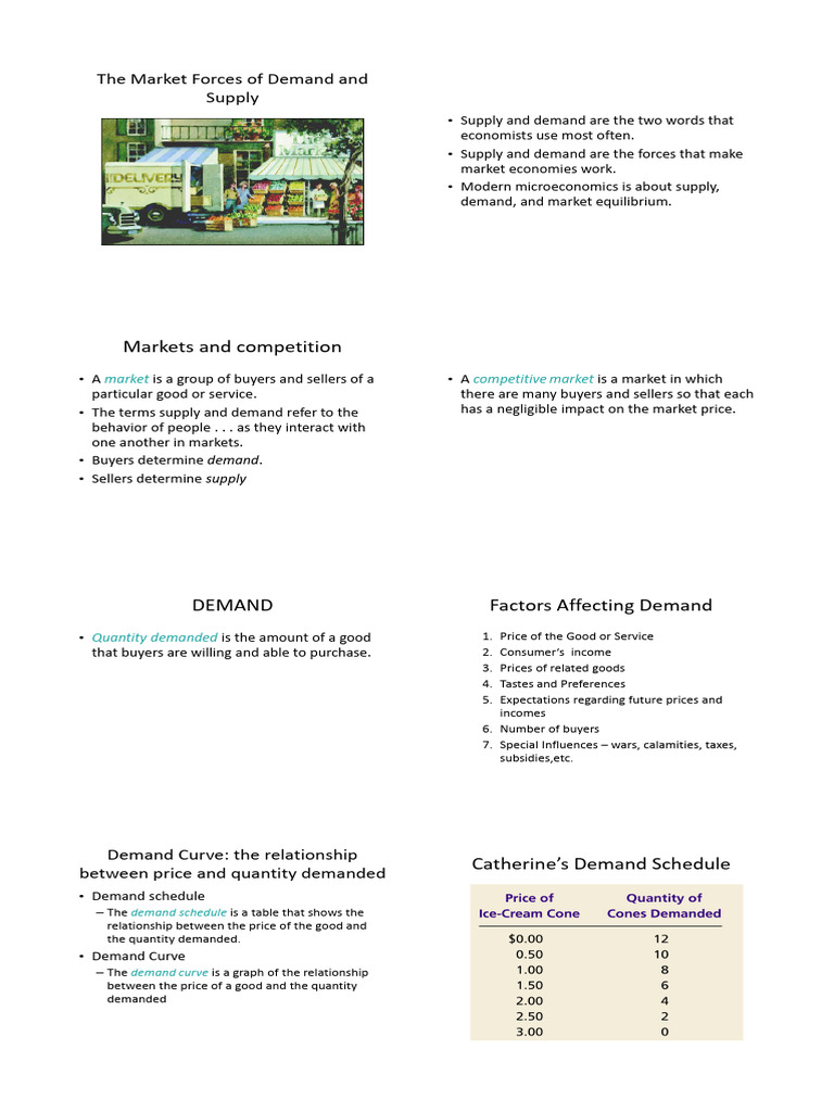 Lecture 2. Supply and Demand | PDF | Supply And Demand | Supply (Economics)