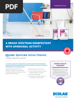 STERIS Spor Klenz Ready To Use Cold Sterilant Overview LS132EN | PDF ...