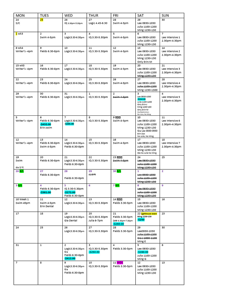 Mon Tues WED Thur FRI SAT SUN: 3.30pm-5.30pm | PDF