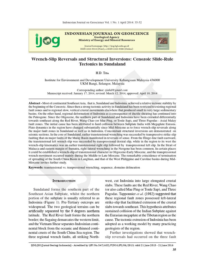 Wrench-Slip Reversals and Structural Inversions Ce 230818 104831 | PDF ...