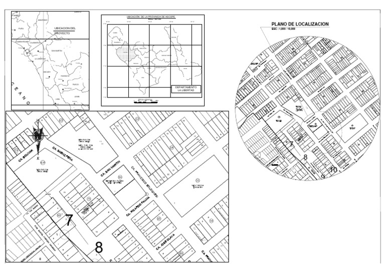 1.-PLANO DE UBICACION Y LOCALIZACION-UBICACION Y LOCALIZACION | PDF