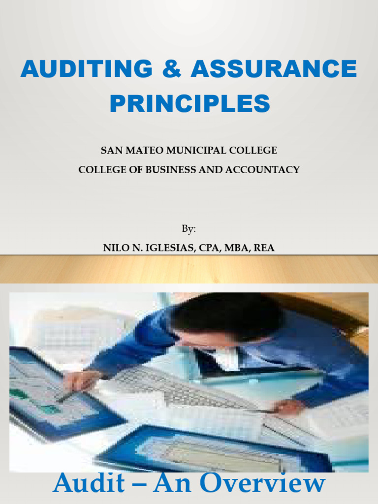 Module 1 Audit An Overview | PDF | Audit | Financial Audit