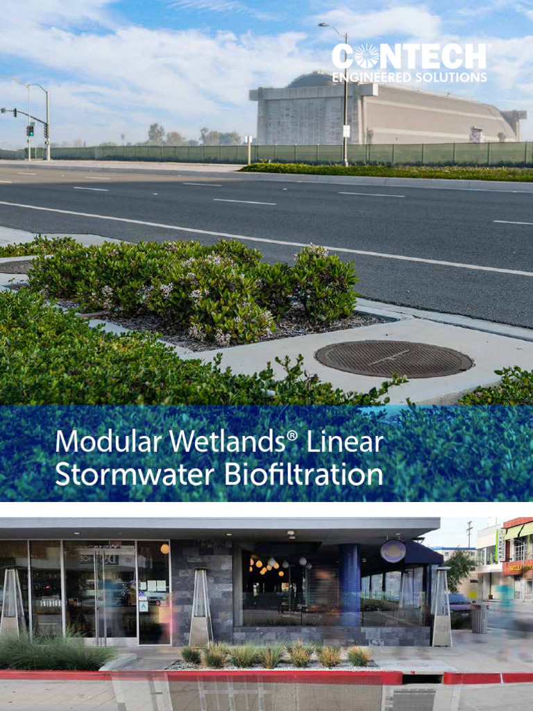 Modular Wetlands Bro New | PDF | Stormwater | Storm Drain