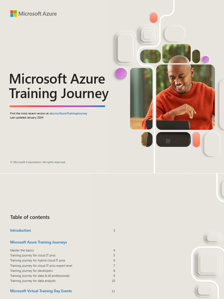 Microsoft Azure Training Guide 2024 | PDF | Microsoft Azure | Cloud ...
