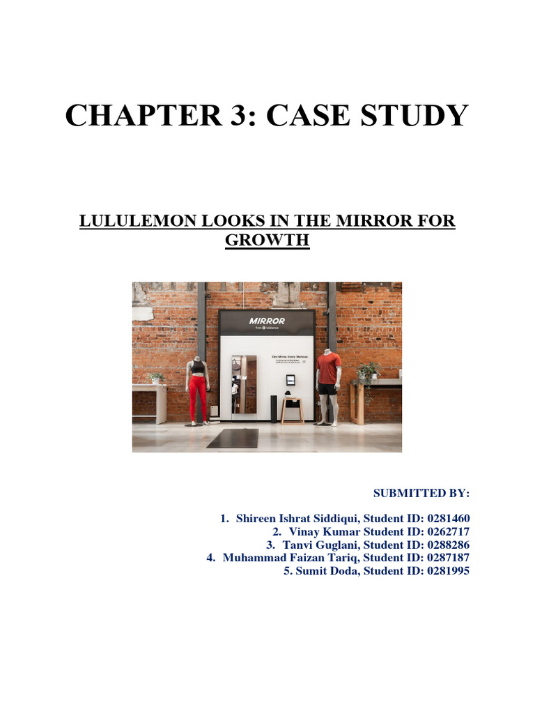 Case Study - CHAP3 - SHIREEN ISHRAT SIDDIQUI | PDF | Brand | Marketing