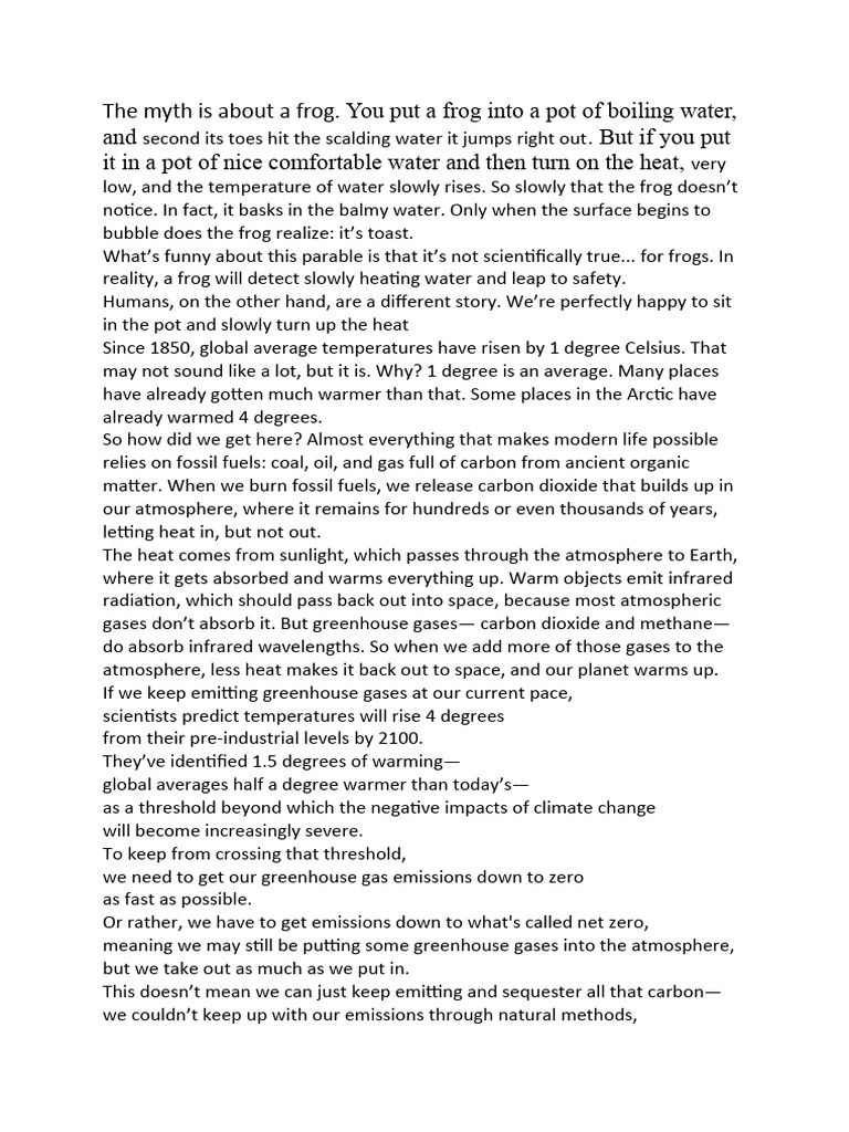 Presentation | Download Free PDF | Greenhouse Gas | Greenhouse Effect