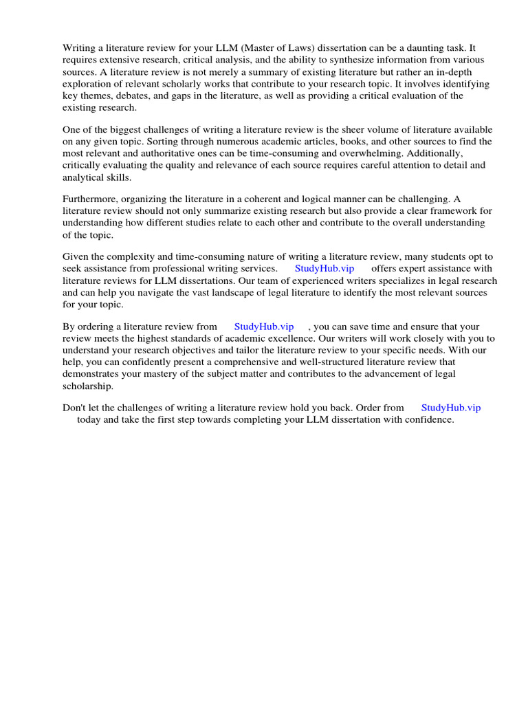 Literature Review LLM | PDF