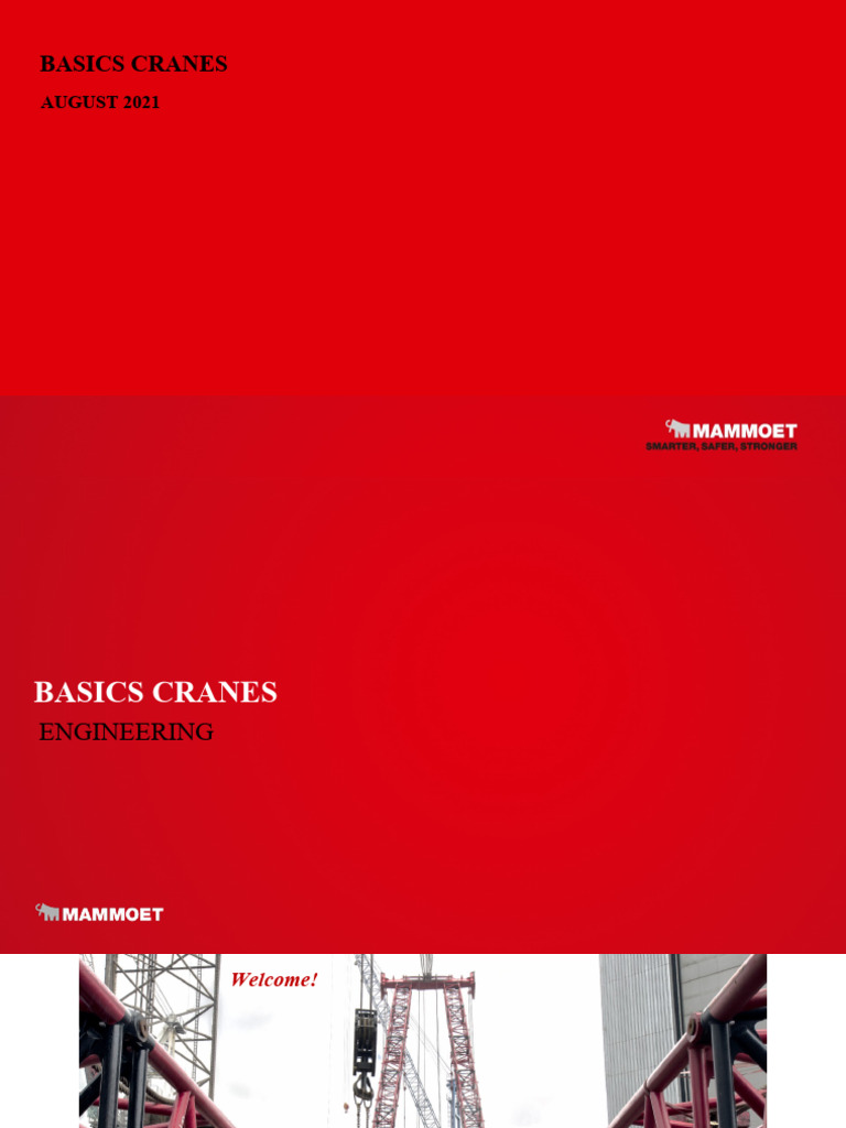 Crane Basics and Safety Guidelines | PDF