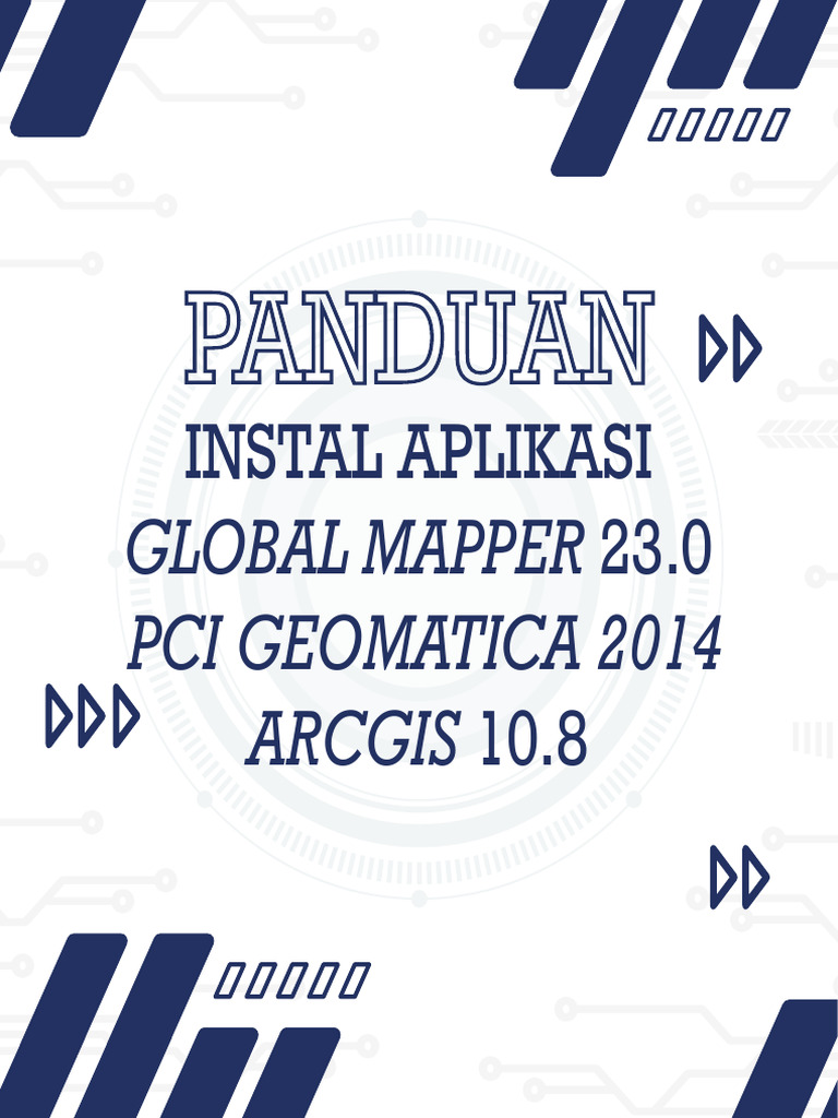 Tutorial Instal Aplikasi Global Mapper 23 0, Pci Geomatica & Arcgis | PDF