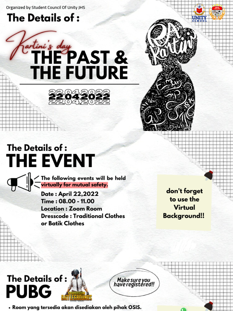 Unity JHS Virtual Event Details | PDF