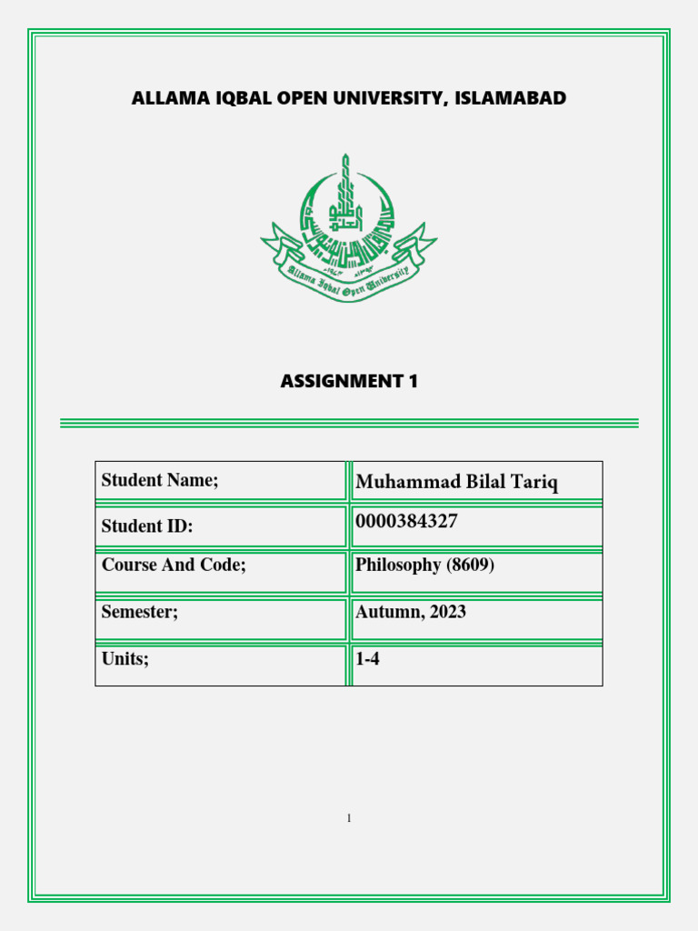 M Bilal Tariq 8609-1 | PDF