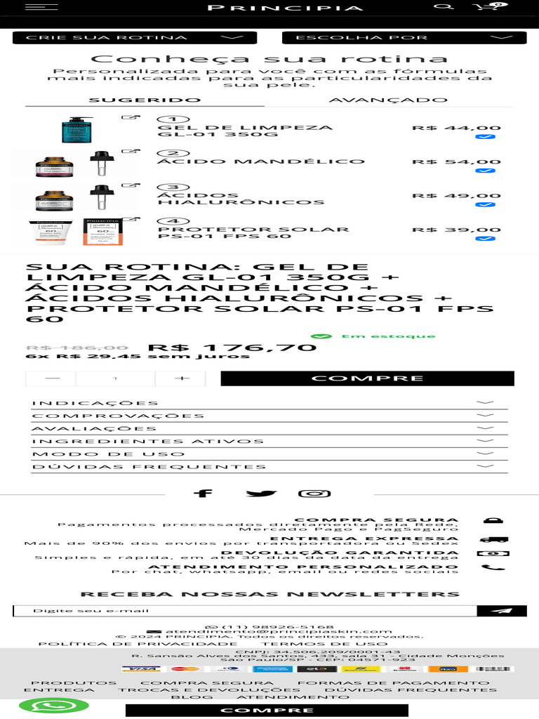 Sua Receita - PRINCIPIA | PDF