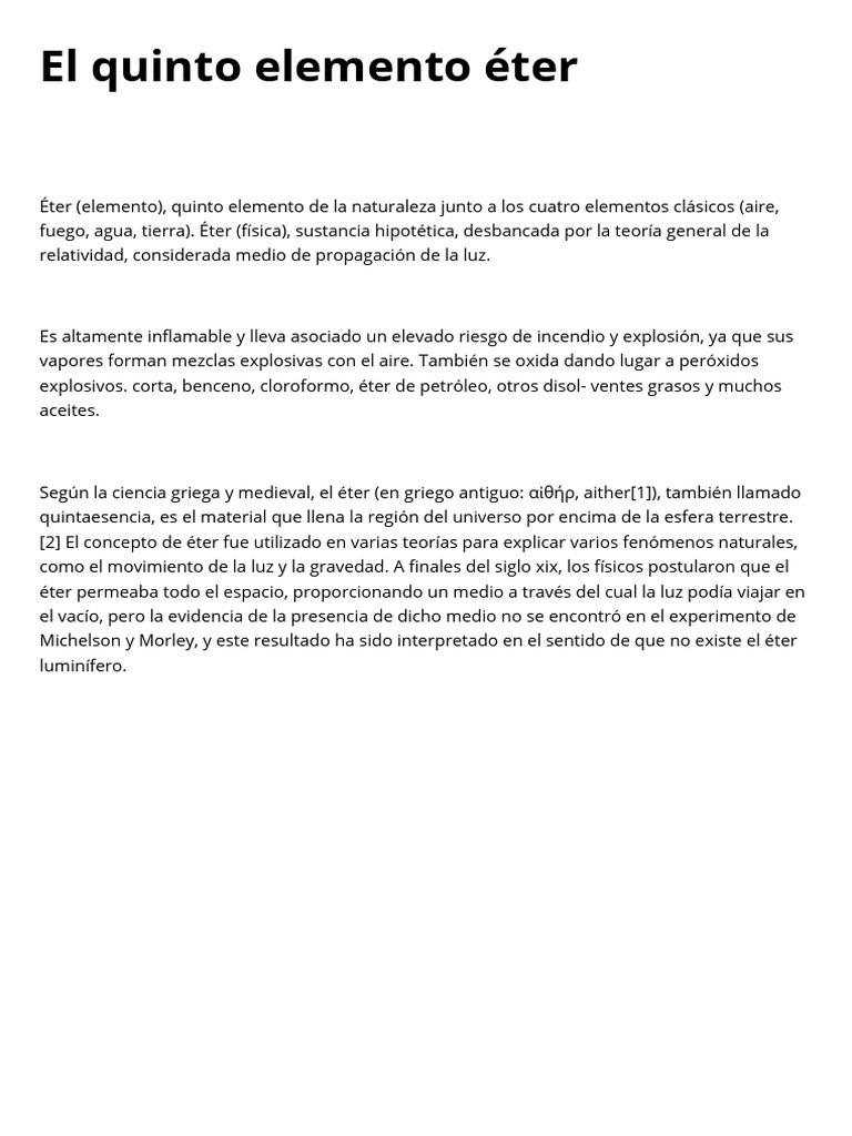 El Quinto Elemento Éter - 20240320 - 200829 - 0000 | PDF