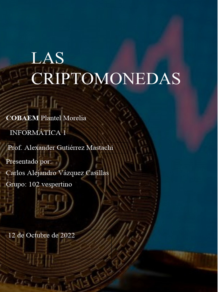 Las Criptomonedas | PDF | Criptomoneda | Bitcoin