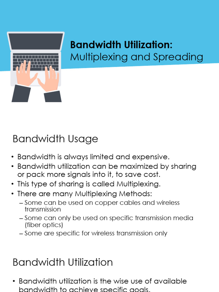 LU 5 - Bandwidth Utilization-Multiplexing and SpreadingV2-MCS | PDF | Multiplexing | Wavelength ...