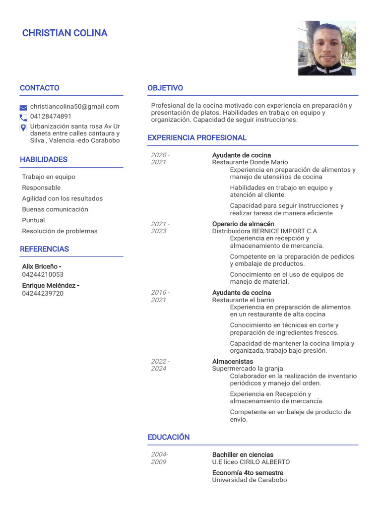 CV 24 | PDF | Cocina