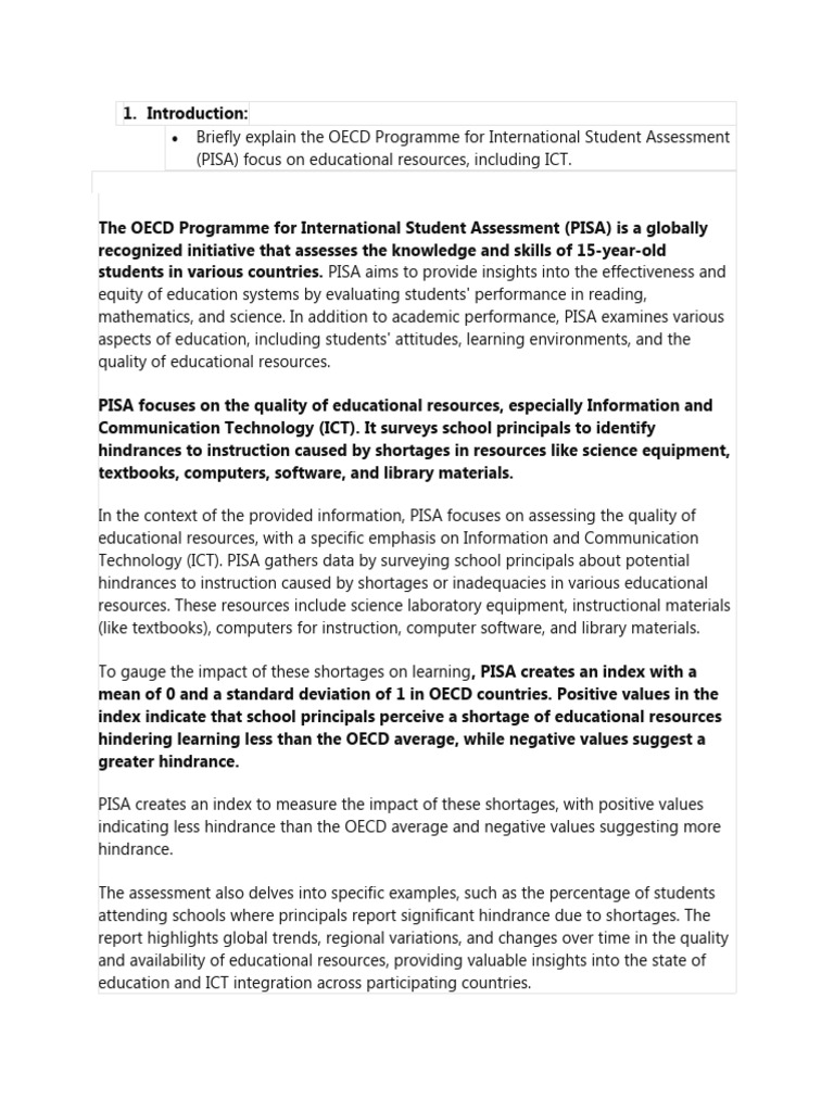 OECD Programme | PDF