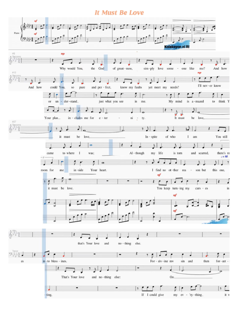 It Must Be Love-MS | PDF