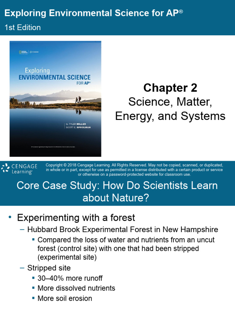 Ch. 2 Science Matter Energy Systems | PDF | Chemical Compounds | Ion