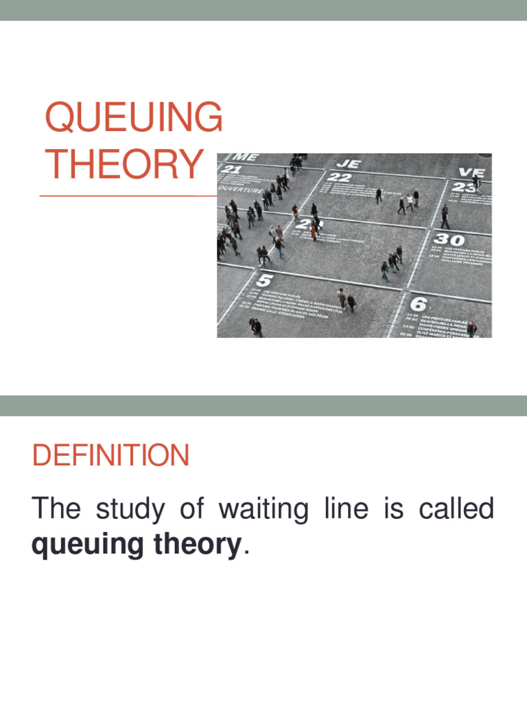 Queuing Theory | PDF | Probability Theory | Statistical Theory Queuing Theory | PDF | Probability Theory | Statistical Theory