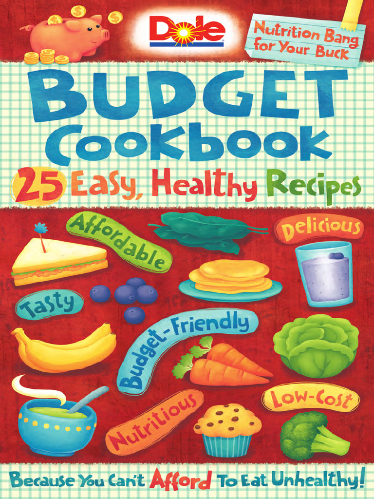 Dole Budget Cookbook: Healthy Eating Tips | PDF | Pancake | Foods