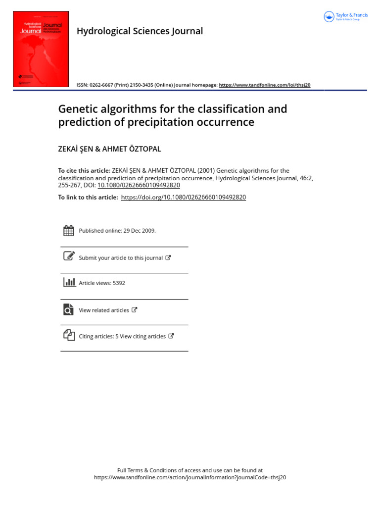 Genetic algorithms | PDF