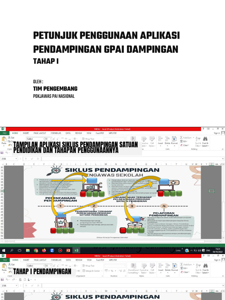Petunjuk Aplikasi PNDMPNGN THP I | PDF
