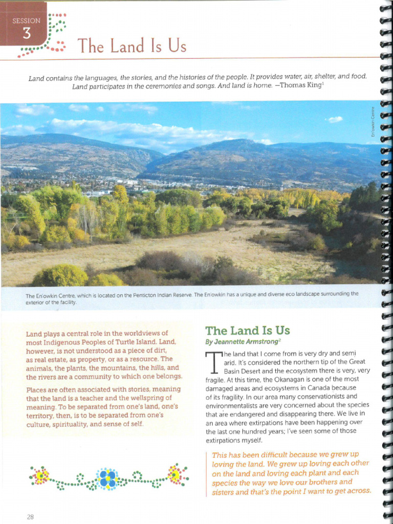 Pages 28-31, The Land Is Us, Part 1 | PDF