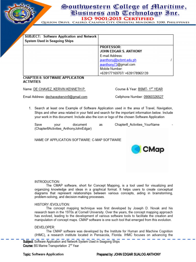 Chapter8_Activities | PDF | Software | Proprietary Software