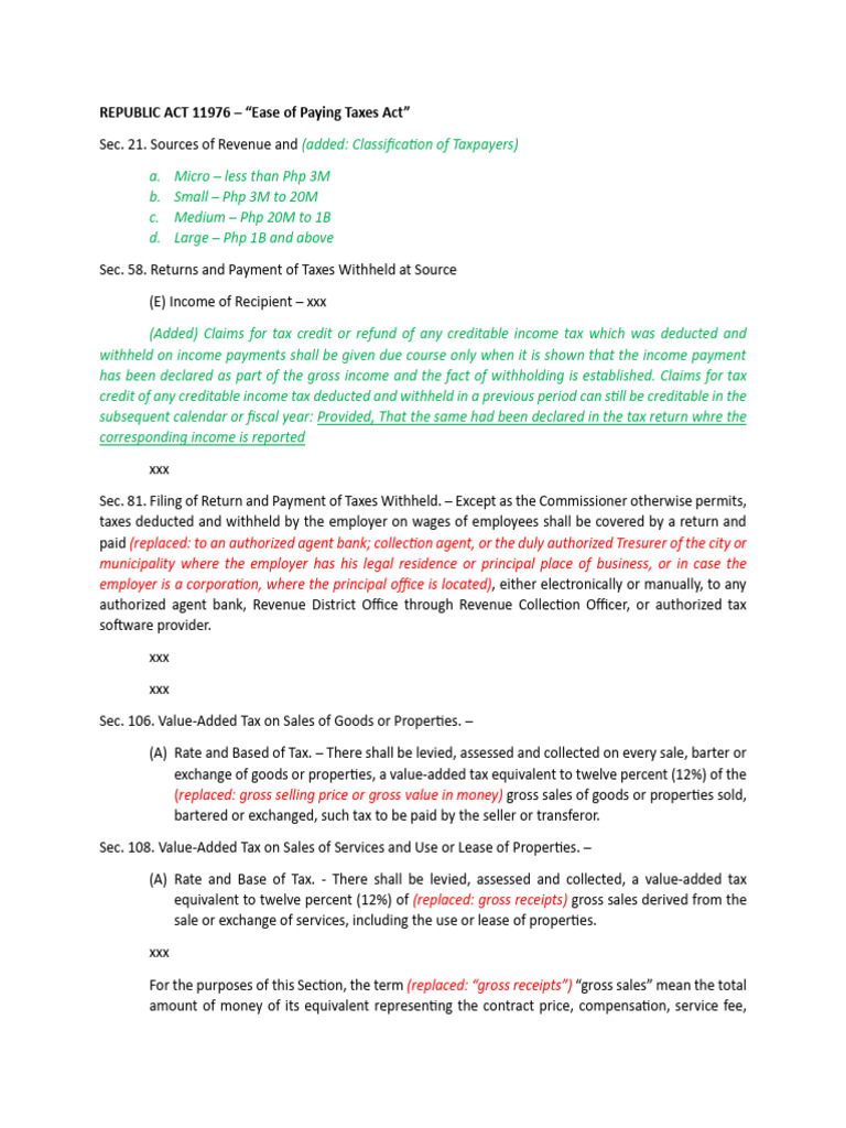 Advisory - ARF (Annual Reg Fee) 2024 - Digest | PDF | Value Added Tax | Taxation In The United ...