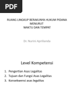 Locus dan Tempus Delicti dalam Hukum Pidana | PDF