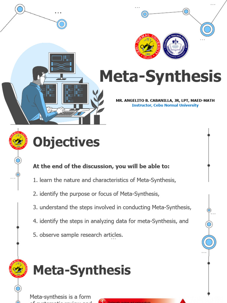 Report On Meta-Synthesis - Cabanilla | PDF | Systematic Review | Cognition