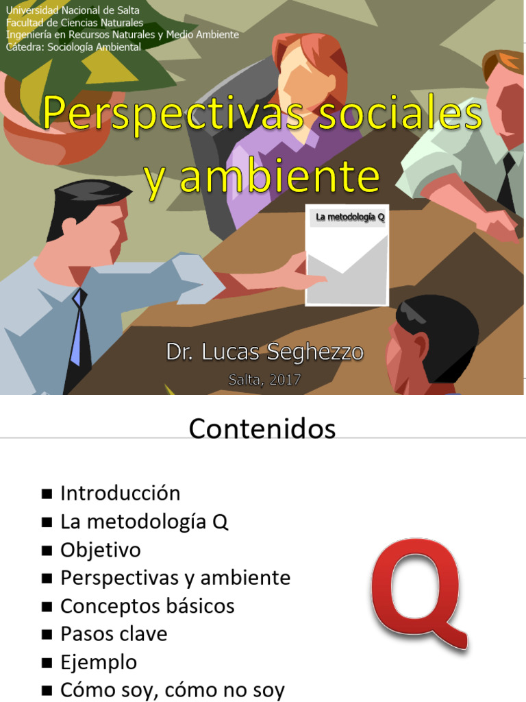 2017 Tema 1d - Perspectivas Sociales y Ambiente | PDF | Crecimiento personal y profesional