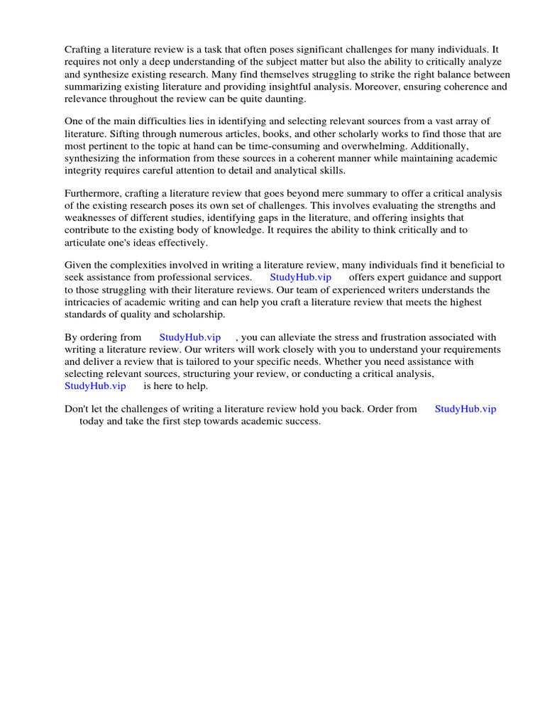 Critical Analysis Literature Review Example | PDF | Essays | Critical ...