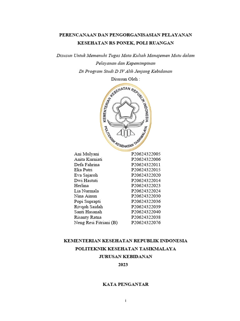 Perencanaan Pusk - RS-1 | PDF