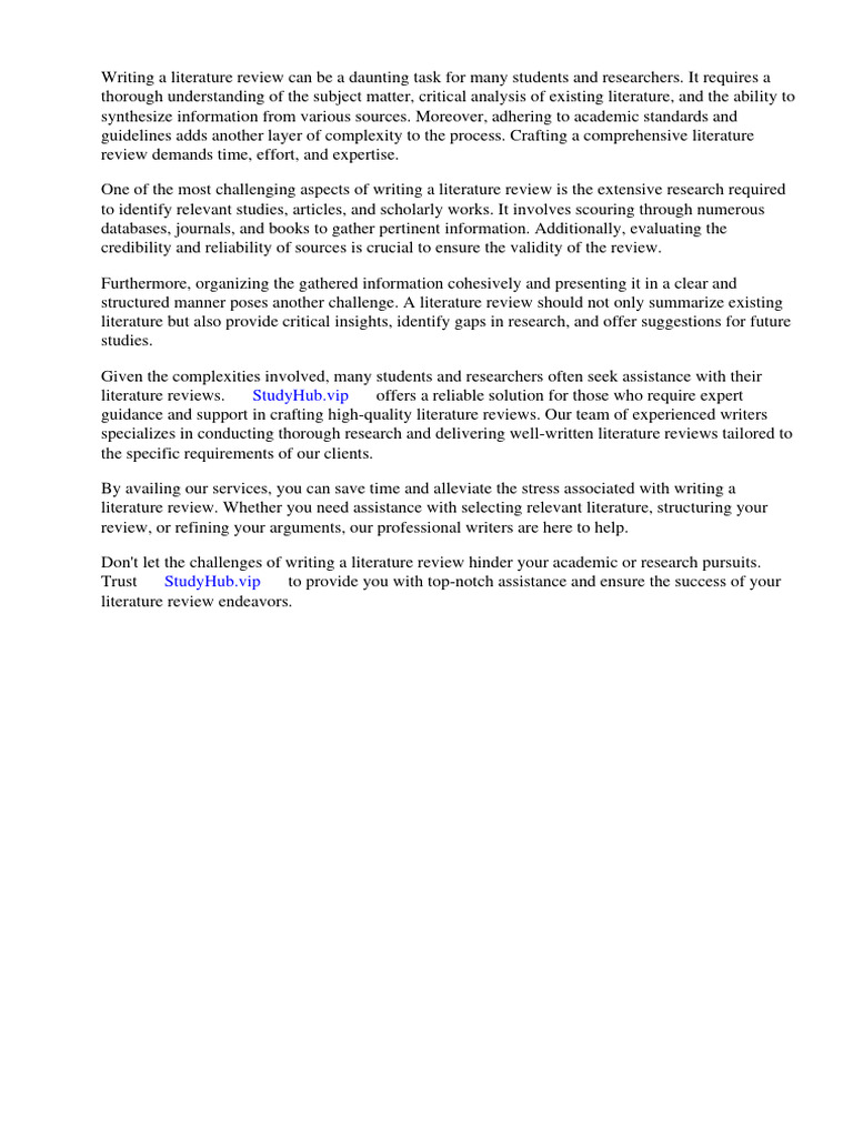 Literature Review Example Csu | PDF | Information Science | Methodology