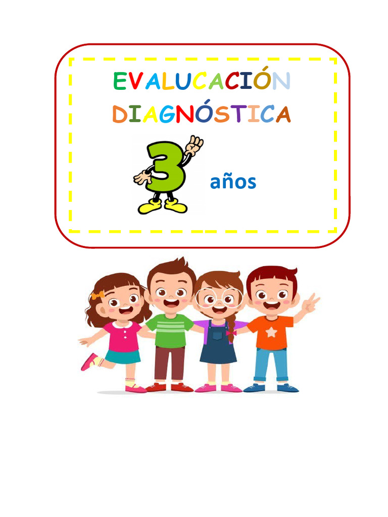Evaluación Diagnóstica 3 Años | PDF