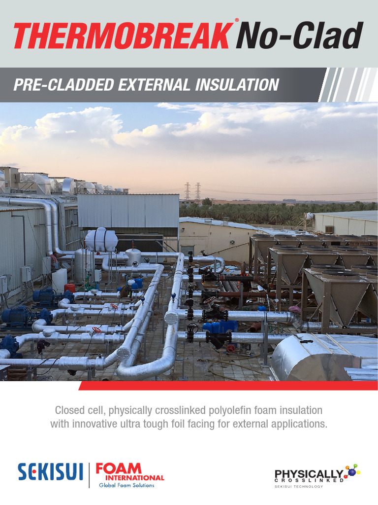 2019 - Sekisui No-Clad International Brochure | PDF | Thermal Insulation | Chlorofluorocarbon