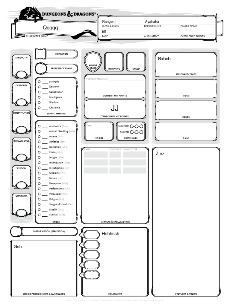 122 Abcd | PDF | Role Playing Games | Role Playing Video Games