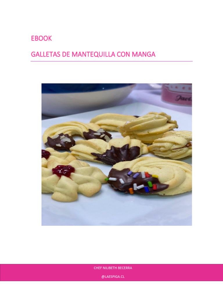 GALLETAS DE MANTEQUILLA CON MANGA | PDF