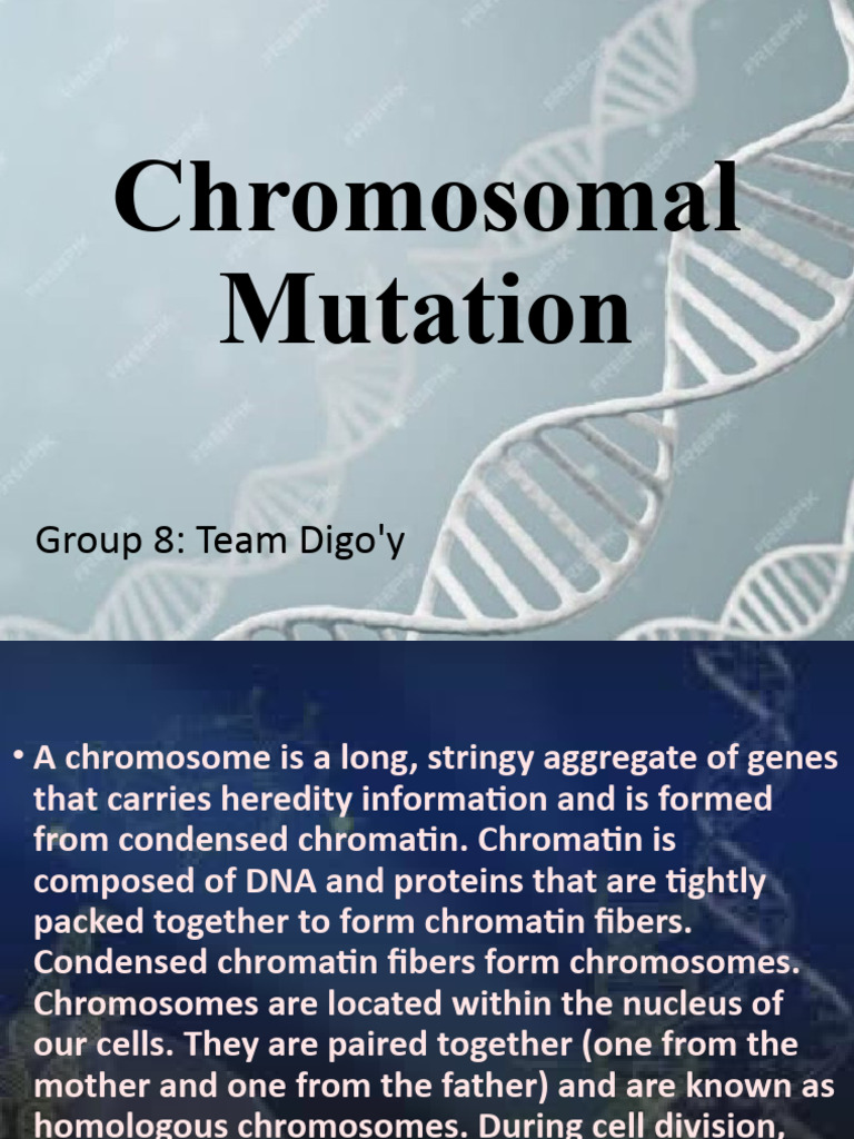 8 - Chromosomal Mutation | PDF | Chromosome | Ploidy