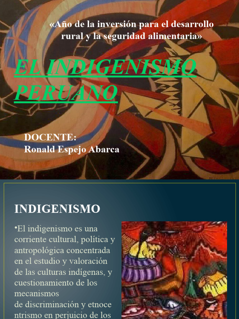 El Indigenismo en El Peru | PDF | Ciencias sociales | Historia